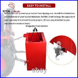 Tractor Ballast Box 3-Point Hitch Ballast Box - Cat 1 Tractor ...