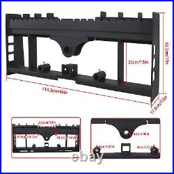 45 2500lbs Skid Steer Pallet Fork Frame for Kubota Bobcat Loaders ...