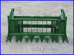 72? Root Rake Clam Grapple Attachment Fits John Deere Tractor Loader ...
