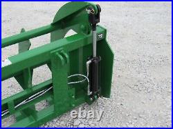 72? Root Rake Clam Grapple Attachment Fits John Deere Tractor Loader ...