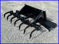 84? Land Plane Leveling Grading Ripper Attachment Fits Skid Steer Quick ...