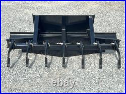 84? Land Plane Leveling Grading Ripper Attachment Fits Skid Steer Quick ...