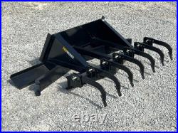 84? Land Plane Leveling Grading Ripper Attachment Fits Skid Steer Quick ...