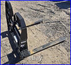 Bobcat Brand Standard Duty 2500 Pound Pallet Forks fits Skid Steer ...